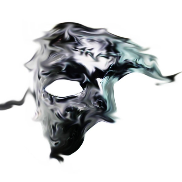 Jester Masquerade Mask Gold and Black Abstract Design - Etsy