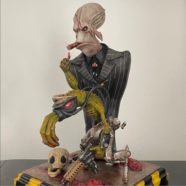 Five Nights at Freddys Springtrap Figure and Base. - Etsy