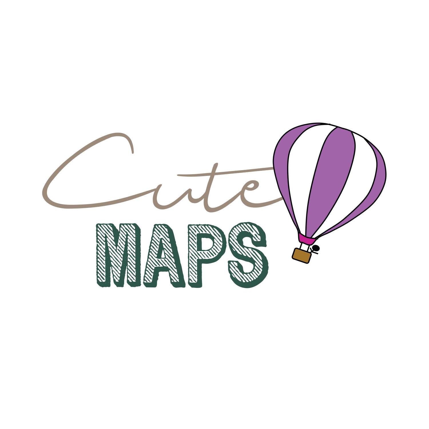 CuteMaps - Etsy