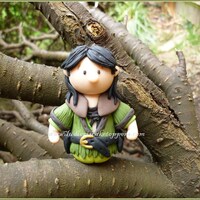 Fimo Polymer Clay Gnome/ Gonk Feet, Hands and Nose Props for Dolls Etc ...