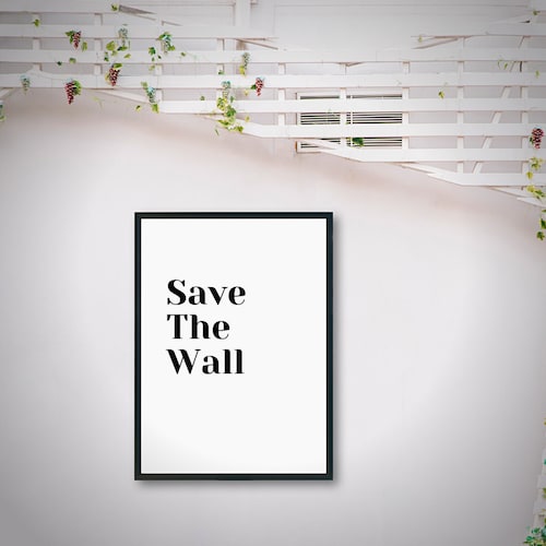 SaveTheWall - Etsy