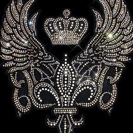 hot fix design Rhinestone Monkey Gorilla hot fix motif gorilla crystal ...