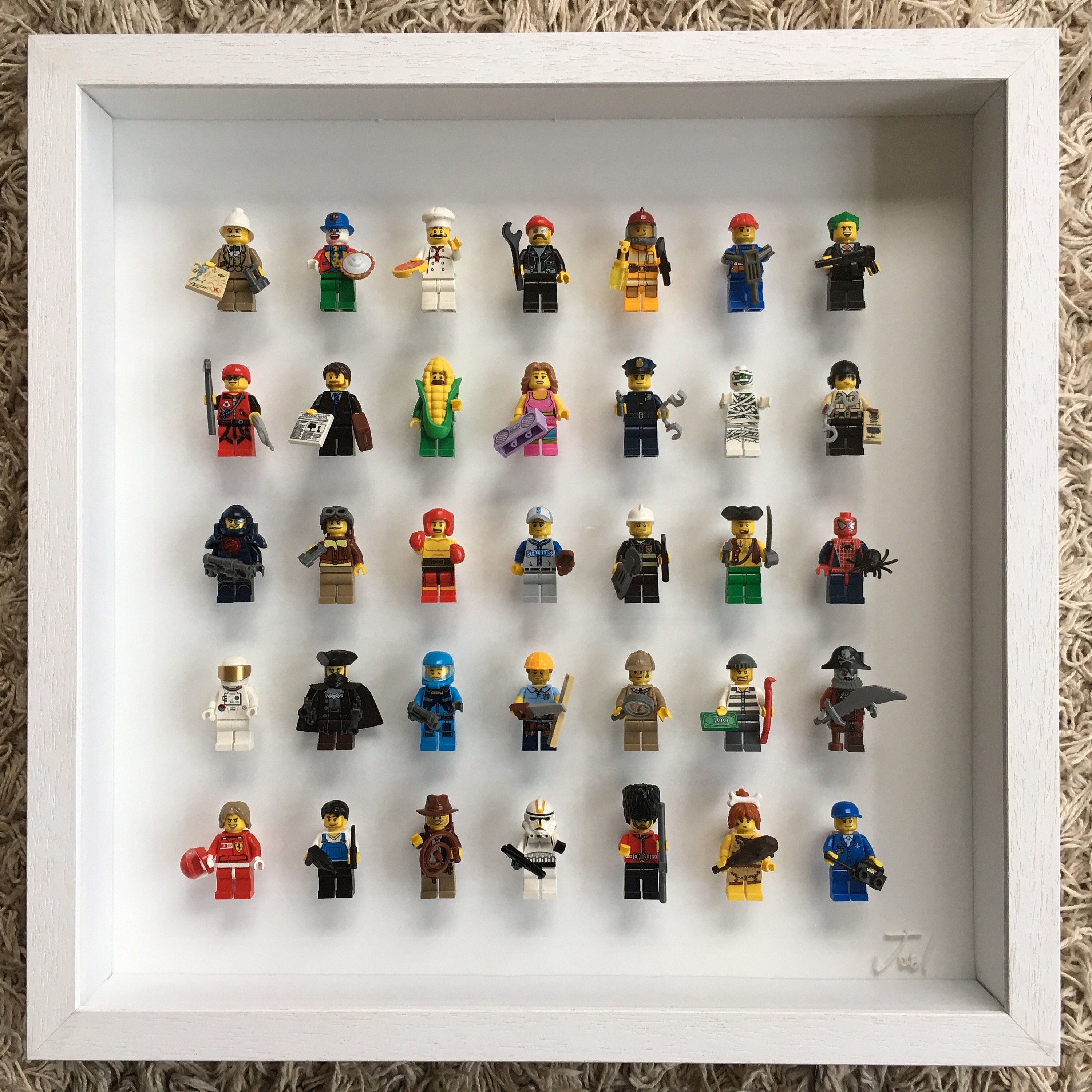LegoMinifigureFrames - Etsy UK