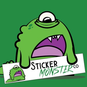 StickerMonsterCo - Etsy