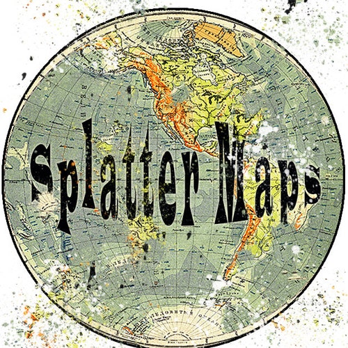 SplatterMaps - Etsy