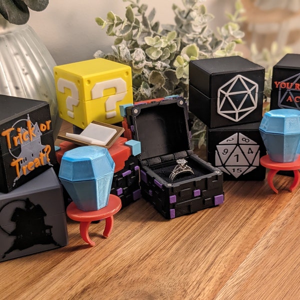 Ring Box Inspired by Ring Pop plastic only Version Personalize Your ...