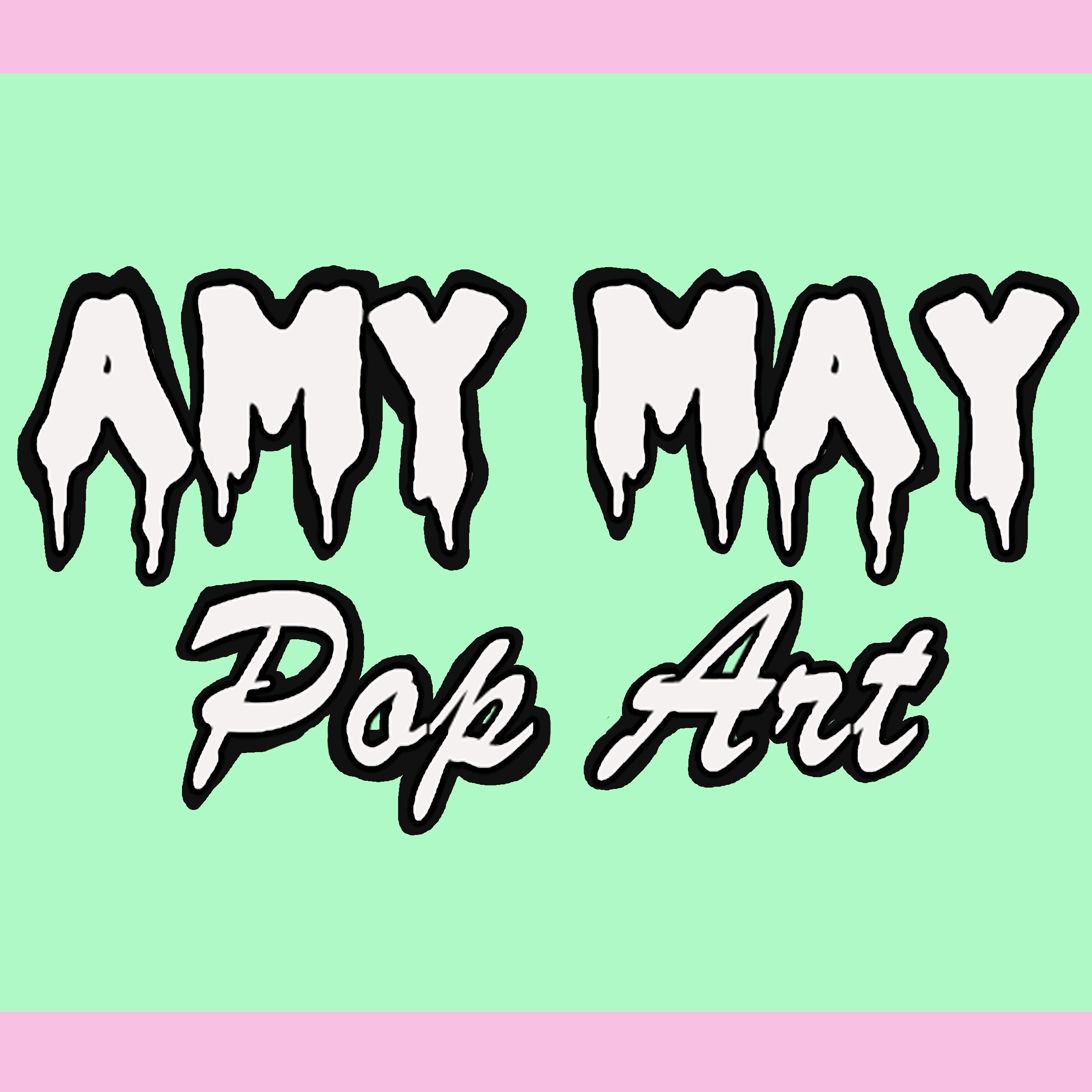 Pop Art Portraits and Fan Art by AmyMayPopArt on Etsy
