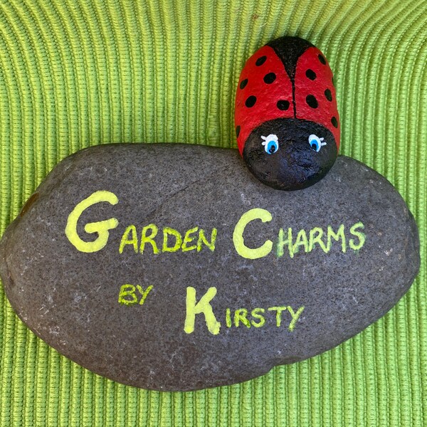 Dot Art Sea Turtle Hand Painted Rocks, Small Gift, Garden Decor, Sea ...