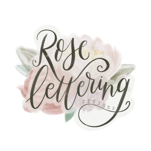 Hand painted and hand lettered crafts and by RoseLetteringDesigns