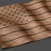 CNC Stl 3D Waving American Flag. Beautiful, Highly Detailed and ...