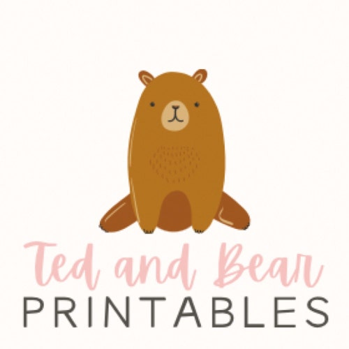 TedandBearPrintables - Etsy UK