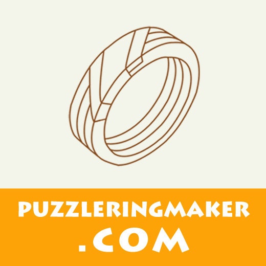 Unique Puzzle Rings by PuzzleRingMaker.Com by PuzzleRingMaker