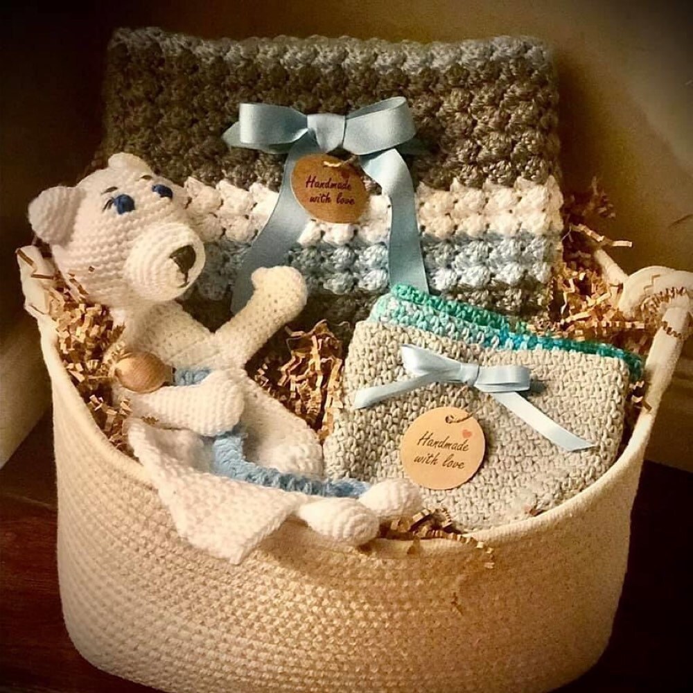 Handmade keepsakes crocheted with love by MadeWithLoveBySAB