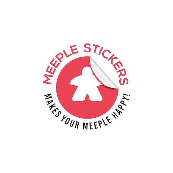 Flamecraft Meeple Stickers Upgrade Pack Decals Kit for Flamecraft ...