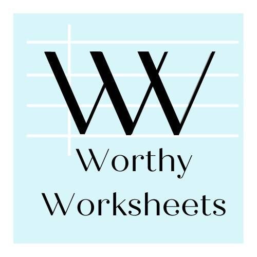 WorthyWorksheets - Etsy