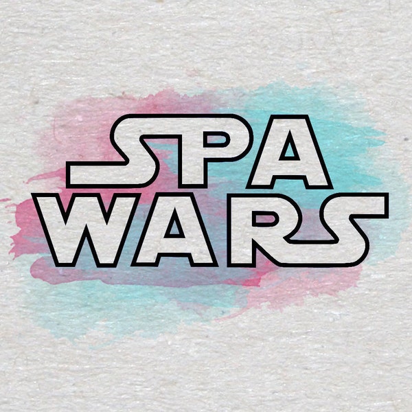 Spa Wars BATHROOM Art, VADER on Toilet, Spa Wars Bathroom Decor - Etsy