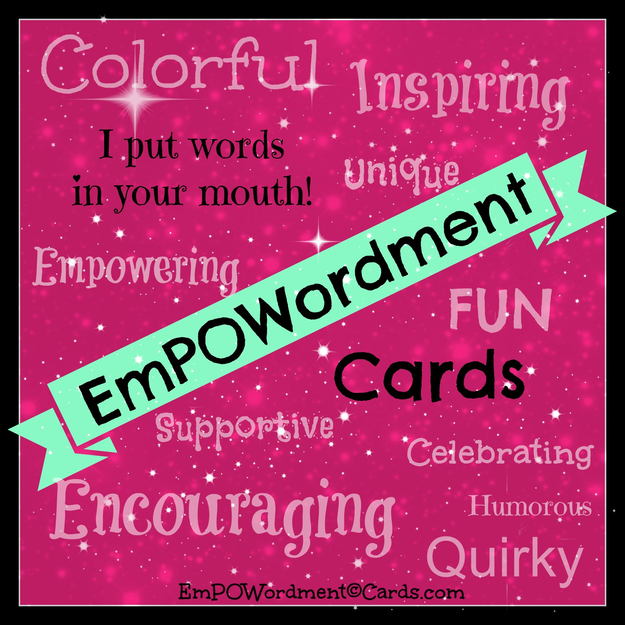 EmPOWordmentCards - Etsy