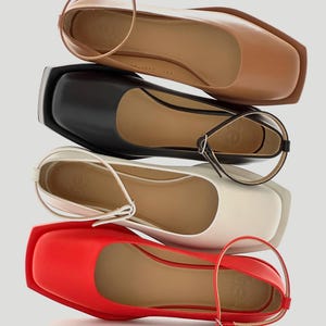 Red Shoes, Shoe Woman, Red Barefoot Shoes, Red Barefoot Clogs, Red ...