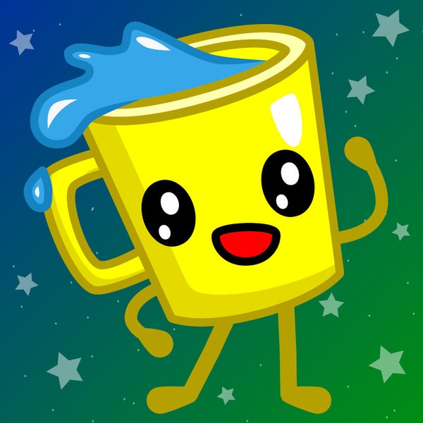 ANIMATED Emote for Twitch & Discord Pixel Hype Color Changing Emotes ...