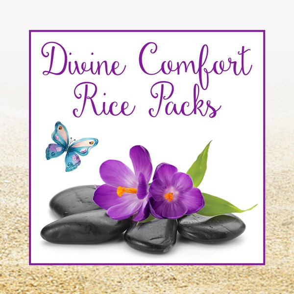 Microwave Rice Pack Set, Heat Pad, Long Neck Wrap Eye Pillow ...