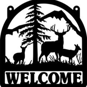 Elegant Welcome to Our Home Sign Dxf and Svg File for Wooden Sign ...