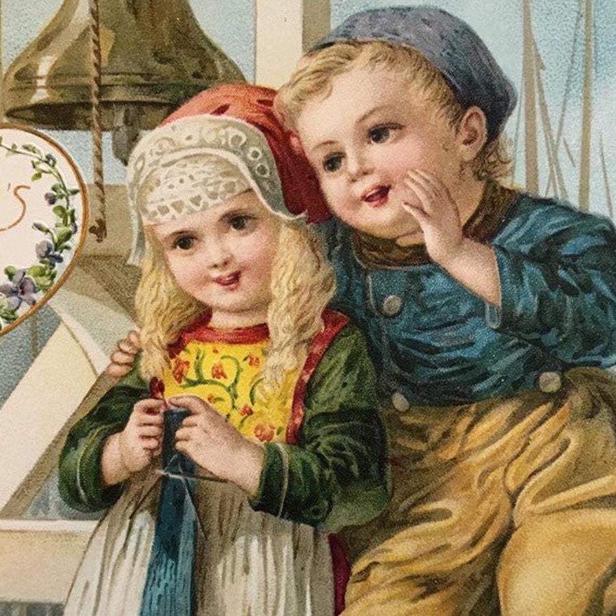 Antique Raphael Tuck & Sons Christmas Postcard No 133 O\u2019er Hill ...