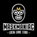 Mask Maniac Adult Lucha Libre Wrestling Mask Blue/white/red | Etsy