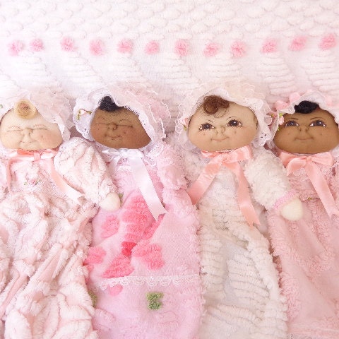 A beautiful girl's baby doll puppet and tote bag handmade Puppets Toys ...