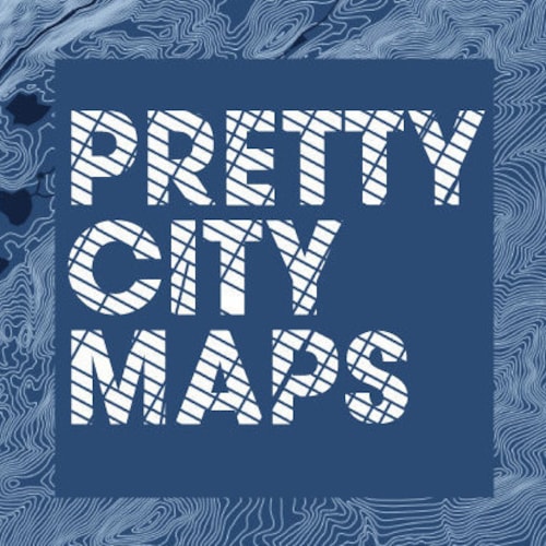 PrettyCityMaps - Etsy