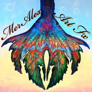 Realistic Mermaid Tail, Silicone Monofin, Mermaid Tail, Mermaid, Pirate ...