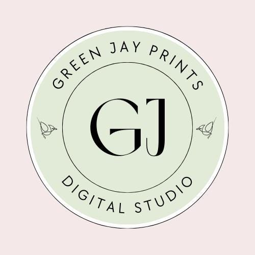 GreenJayPrints - Etsy
