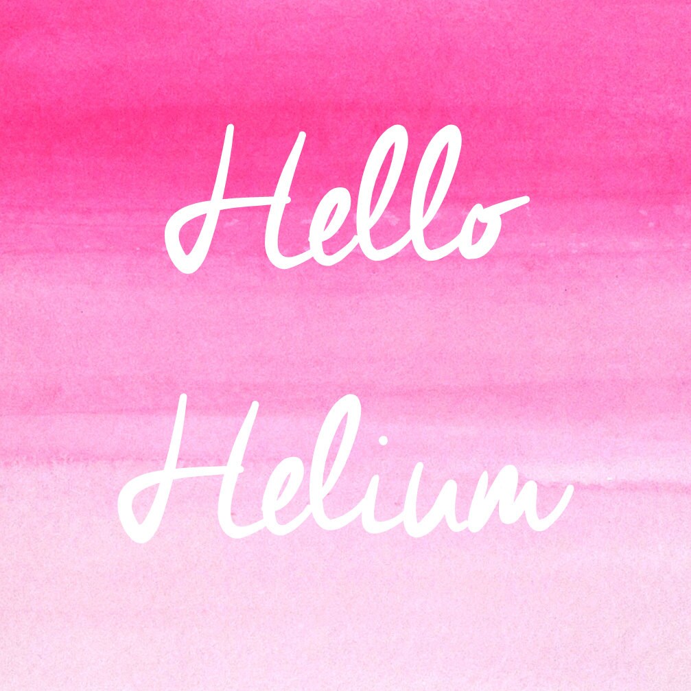 HelloHelium - Etsy