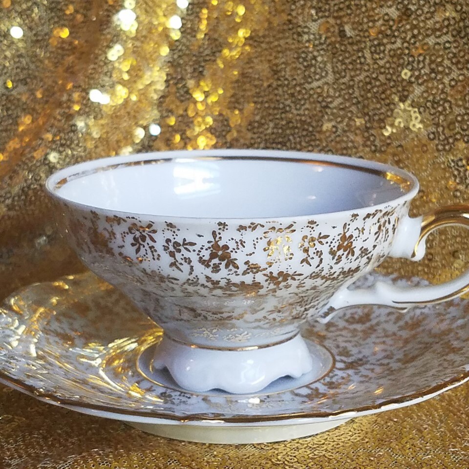 Home & Living Vintage-Johann Leftmann Vohenstraub-Bavaria-Teacup-Saucer ...