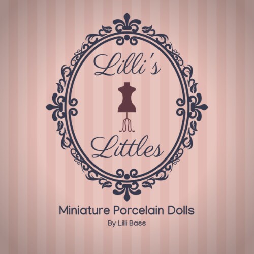 Miniature Porcelain Dolls in 1:12 Scale and by LillisLittles