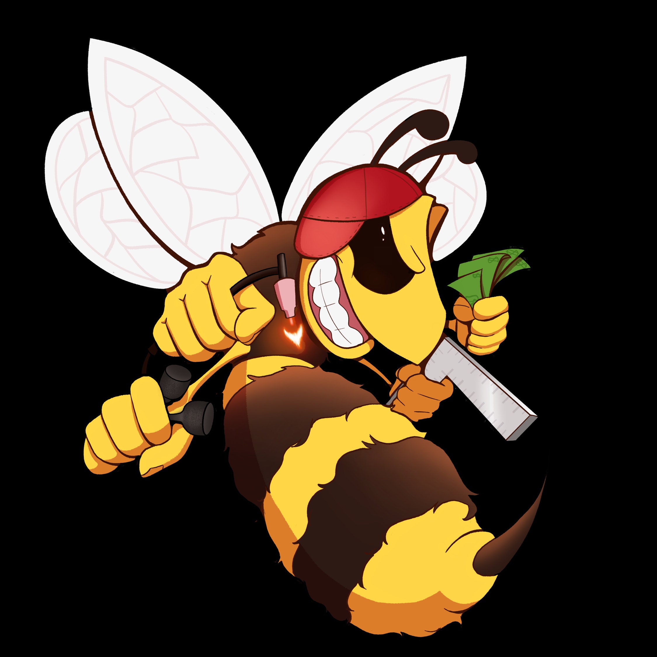 WorkerBeeWeldingCaps - Etsy