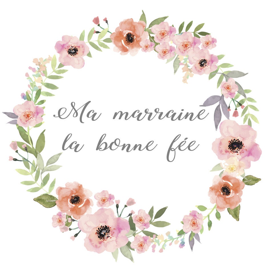 Ma Marraine La Bonne Fée by Mamarrainelabonnefee on Etsy