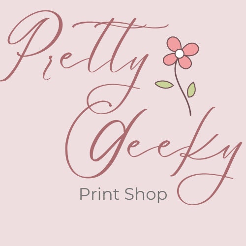 PrettyGeekyPrintShop - Etsy