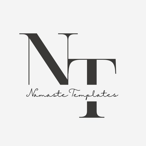 NamasteTemplates - Etsy