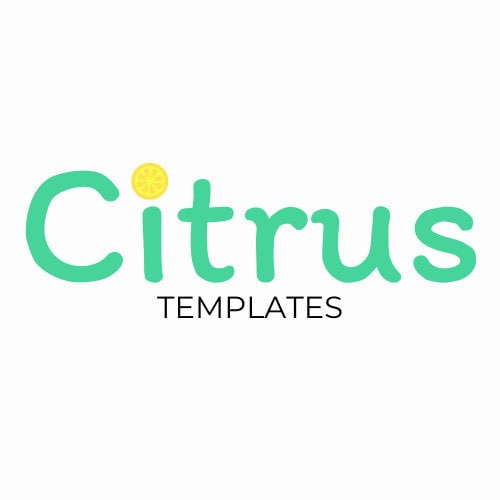CitrusTemplates - Etsy