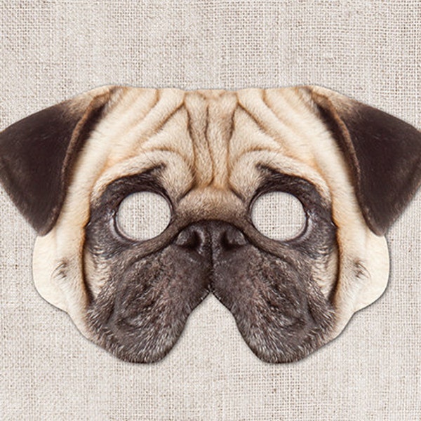 Border Collie Printable Mask, Dog, Photo-real Dog Mask, Halloween Mask ...