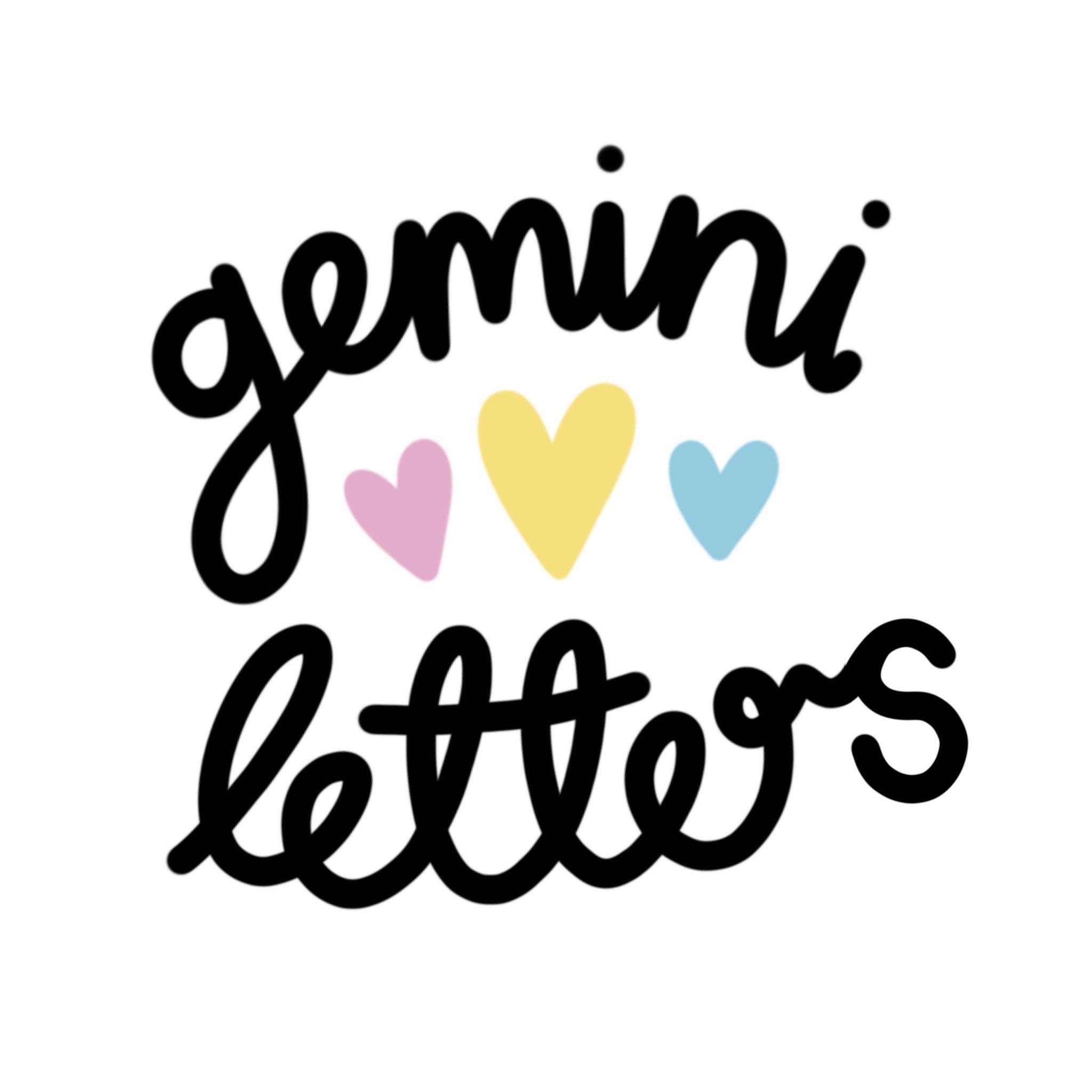 geminiletters - Etsy UK