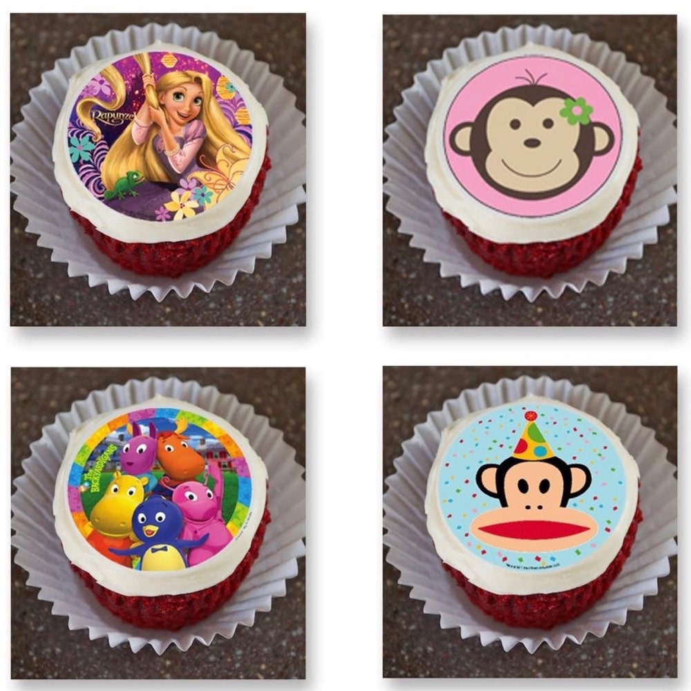 Paper & Party Supplies Cake Toppers & Picks Party Supplies Cupcake ...