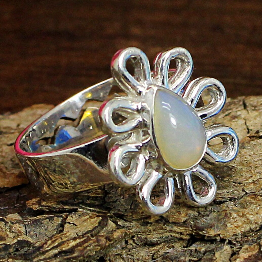 925 Sterling Silver Handmade Gemstone by SilverDesignerRings