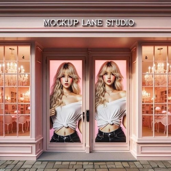 Women's White Tank Top Mockup, Next Level 1533 Mockup, NL1533 Tank Top ...