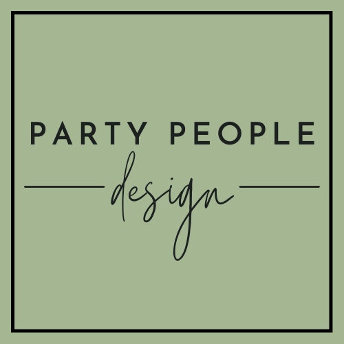 PartyPeopleDesign - Etsy