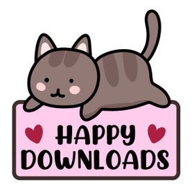 Digital planners and stickers by HappyDownloads on Etsy