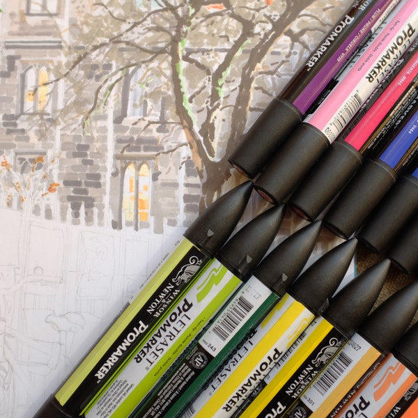 Limited Edition Print of a Pen and Ink Drawing of Wheelbarrow With ...