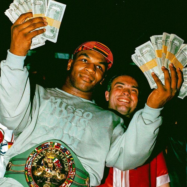 Mike Tyson Vs Michael Spinks Fight Poster White T-shirt Sizes Available ... Mike Tyson Vs Michael Spinks Fight Poster White T-shirt Sizes Available ...