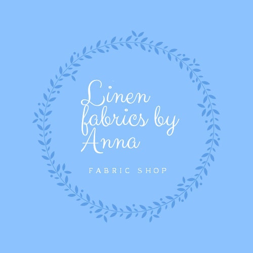 High quality natural linen fabrics from by LinenFabricsByAnna