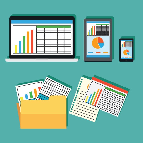 Excel Dashboard Spreadsheet Template - Etsy Excel Dashboard Spreadsheet Template - Etsy
